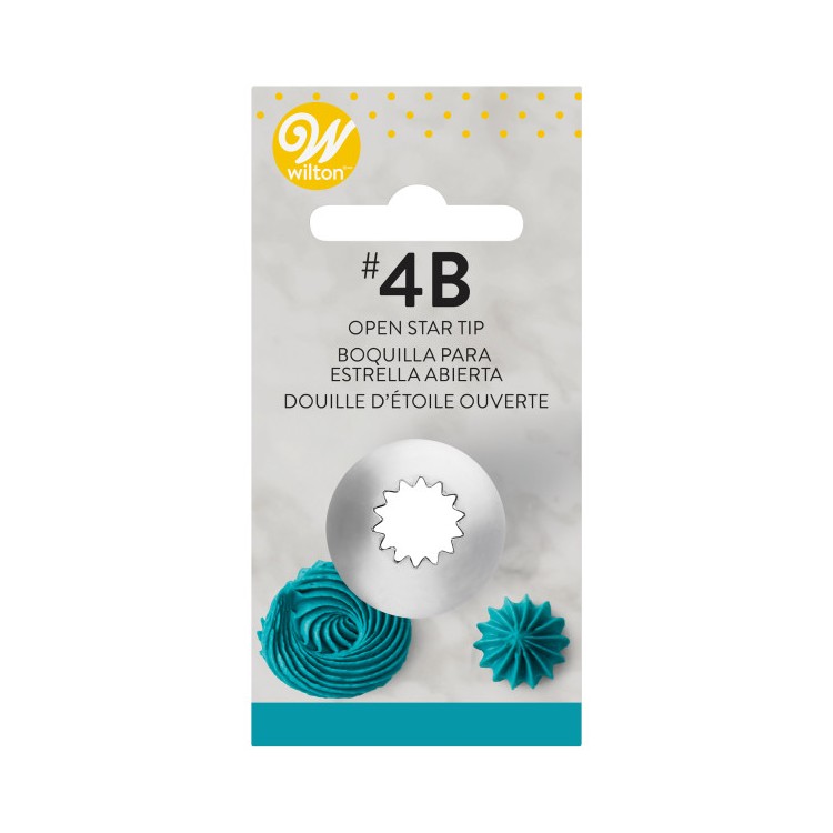 Duya Estrella abierta Wilton No. 4B – Dulce y Mexicano
