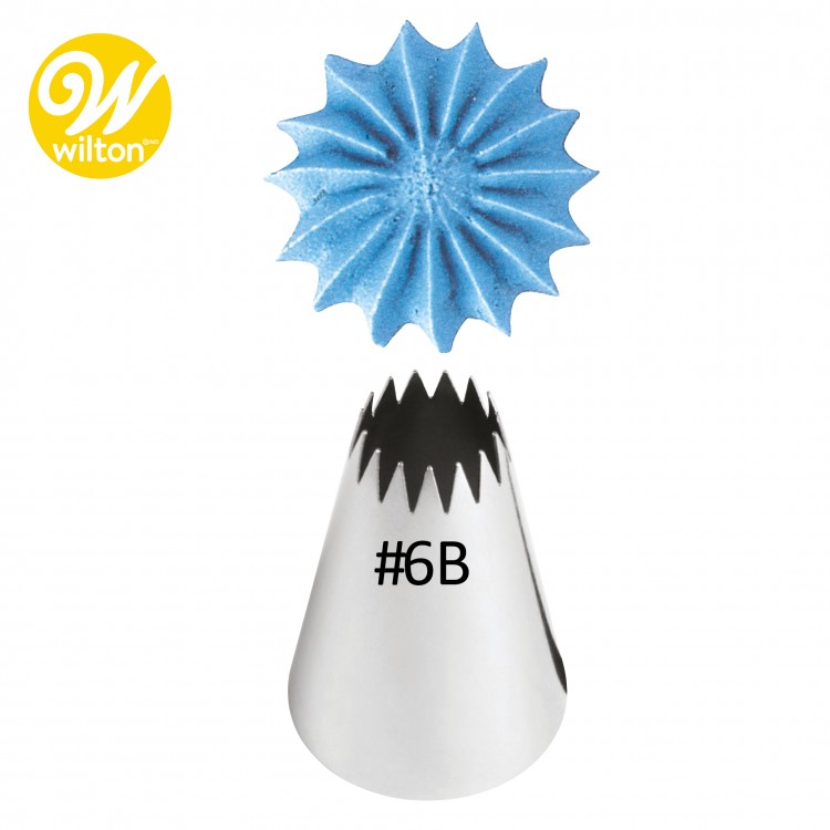 Duya Estrella abierta Wilton No. 6B – Dulce y Mexicano